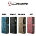 CaseMe Card Slot Stand Holder Zipper Wallet Leather Case for Samsung Galaxy A56 A55 A54 A53 A52 ...