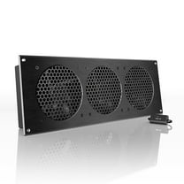 AC Infinity CLOUDPLATE T1, Rack Mount Fan Panel 1U, Exhaust Airflow ...