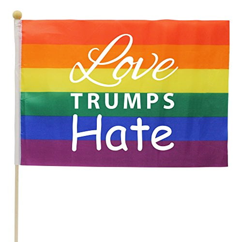 Gay Pride Rainbow Flags 12 X 18 Make America Gay Again