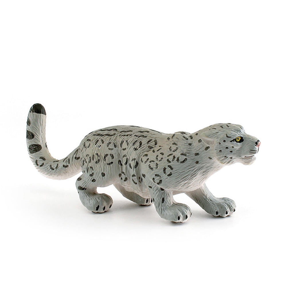 Juiluna Realistic Leopard Action Figure Simulation Forest Animal Model ...