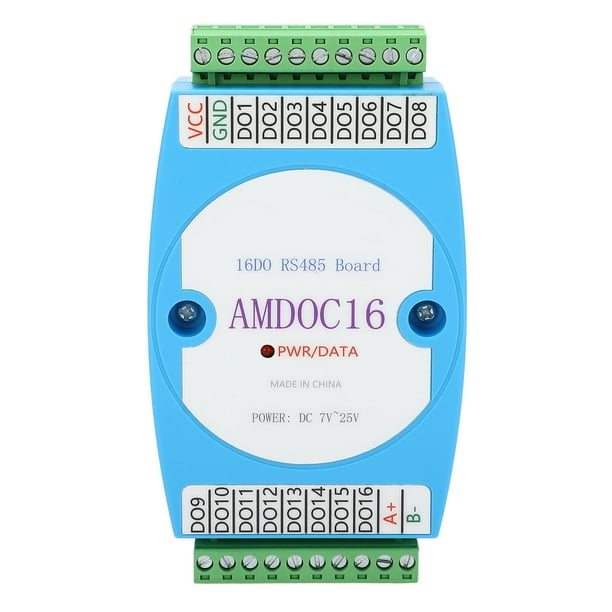 16 Channel Digital Output Module RS485 Communication Isolation Signal ...