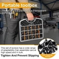 280pcs Automotive Body Screw Assortment Kit,#8#10#12#14 Automatic Trim ...