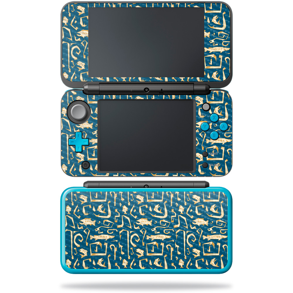 Carbon Fiber Skin Compatible With New Nintendo New 2DS XL Sticker ...