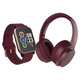 iTech Fusion 2 (GPS) 40mm Burgundy Aluminum Case with Black Sport Band ...