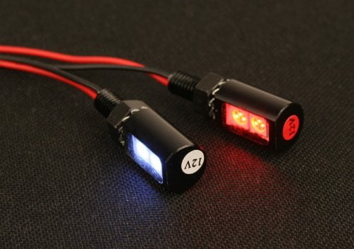 PilotLights 12 Volt DC Instrument Panel Light, Post Light - White LED ...