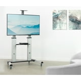 "VIVO Universal Support Mobile TV Cart Mount, Ultra Heavy Duty Stand ...