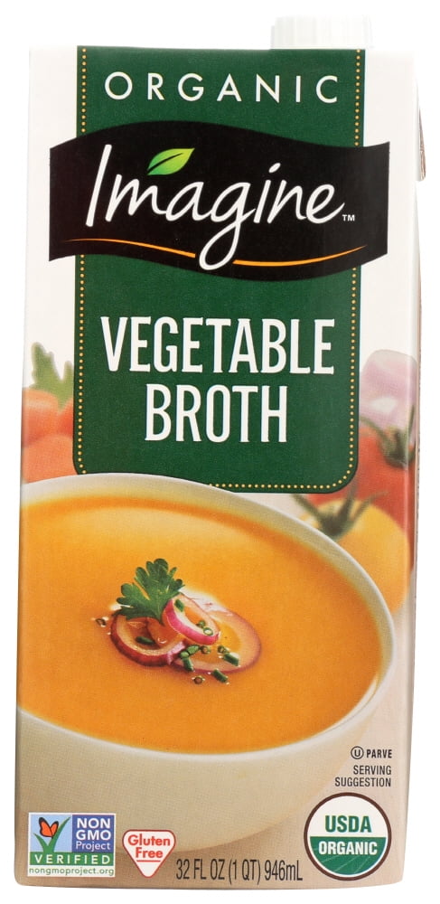 Imagine Organic Vegetable Broth, 32 fl. oz. - Walmart.com
