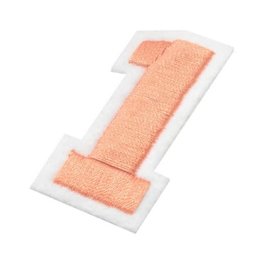 Uxcell Letter T Patches Iron on Heat Transfer Letters 2 Inch White ...