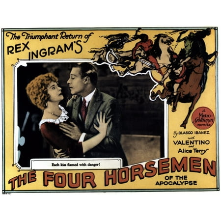 The Four Horsemen Of The Apocalypse From Left: Alice Terry Rudolph ...