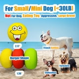 HOLYSTEED Small Breed Dog Chew Toy - 6pcs Non-Toxic Latex Squeaky Ball ...