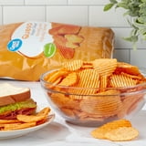 Great Value Queso Potato Chips, 8 oz - Walmart.com