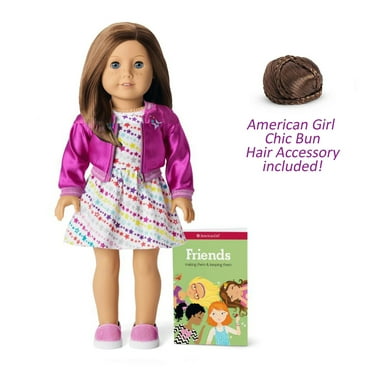 American Girl Doll #28 Brown Hair Medium Skin Brown Eyes Truly Me 18 ...