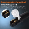 10Pcs Quick Connection Cable Connector Easy and Quick Wiring Pluggable ...