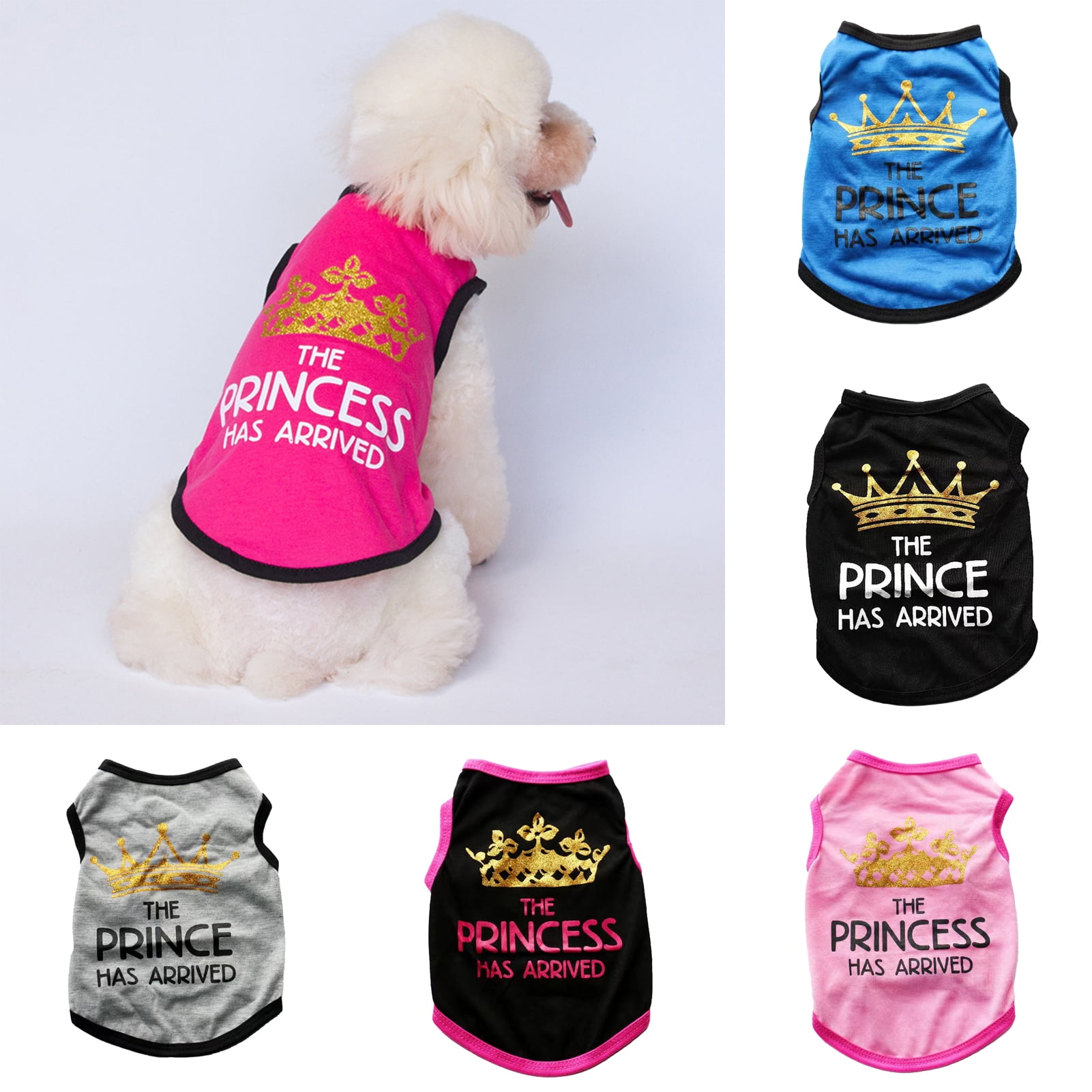Dog Shirts, Summer Breathable Dog T Shirts, Cute Puppy Sleeveless Vest ...