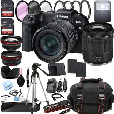 Canon EOS RP Full-Frame Mirrorless Interchangeable Lens Camera + RF24 ...