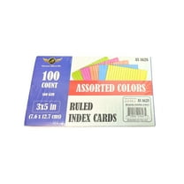 TOP FLIGHT Bulk Blank Index Cards, White, 3'' x 5'', 12 Pack - Walmart.com