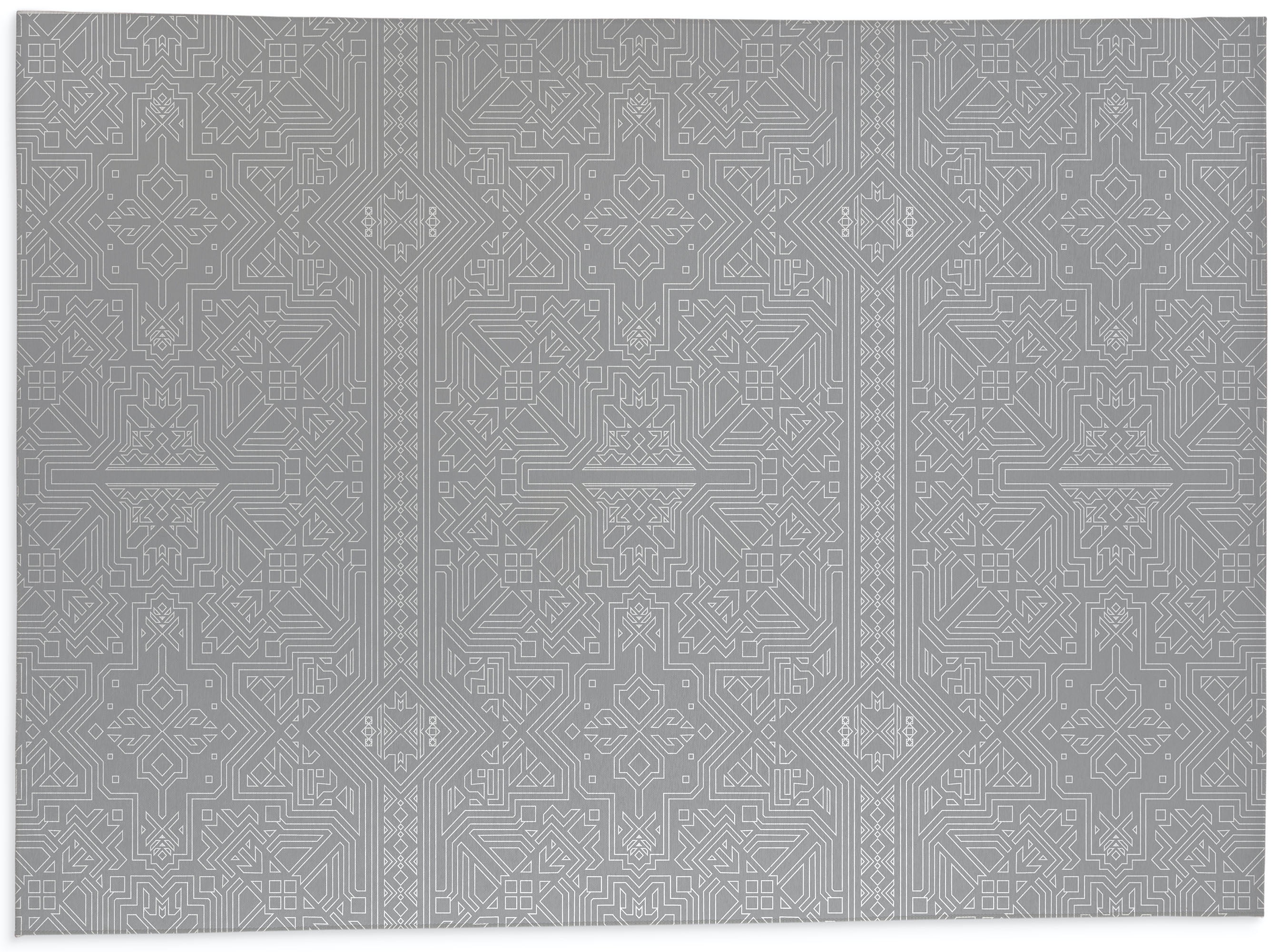 Sultanate Light Grey Office Mat by Kavka Designs - Walmart.com