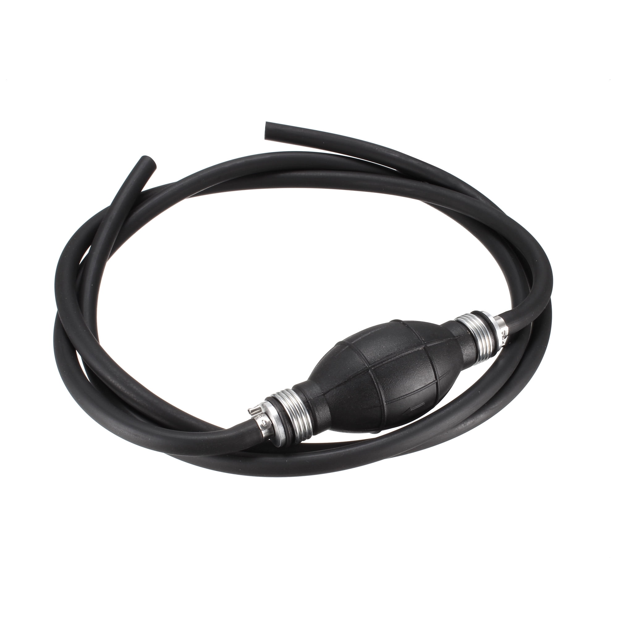 Fuel Line Assembly 1/4 6mm Hose Line Rubber Water Gas Fuel Primer Pump ...