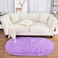 LOCHAS Luxury Velvet Fluffy Carpet Soft Children Rugs Room Mat Modern ...