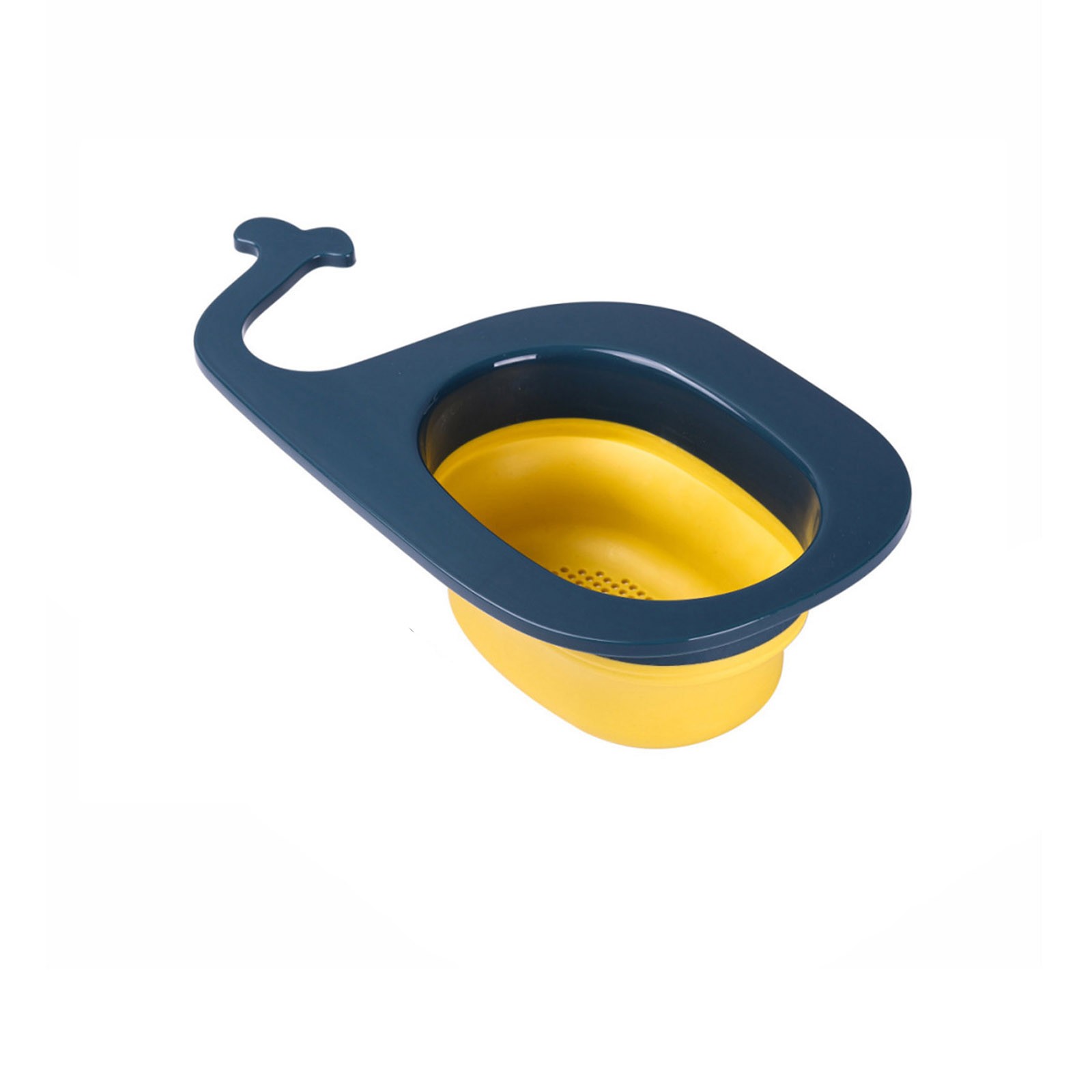 SEMIMAY Multi Functional Hanging Filtering Draining Rack Sink Strainer ...