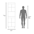Dining Room Sideboards, Kitchen Pantry, 4 Doors, 4 Shelves, White ...