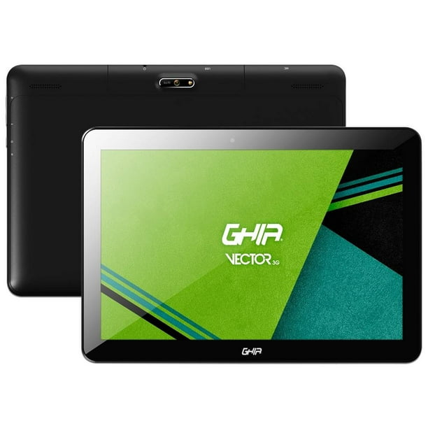 Tablet GHIA Vector 10.1 3G Procesador Quad-Core 1.3 GHz Color Negro ...
