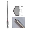 All-in-One Pagoda Hex Screwdriver Bits– 6-Piece Screwdriver Bit, Multi ...