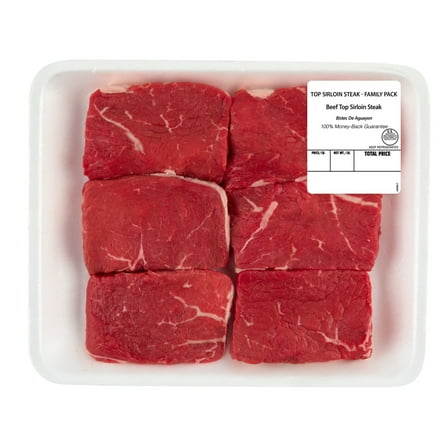 Grumpy Butcher Prime Steakhouse Beef Steak Meat, Sirloin Steaks, 6 ct ...