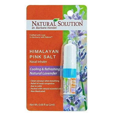 Nevlers Ceramic Salt Inhaler with Pure Himalayan Pink Salt | Asthma and ...