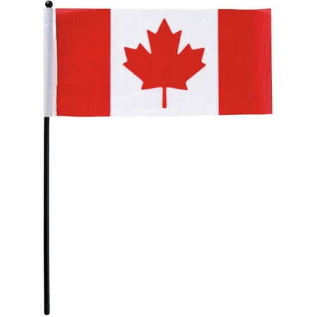 Small Canada Flag - with Stick, 5" x 10" - Walmart.ca