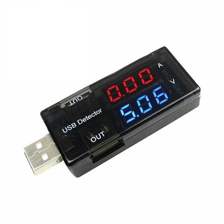 savreitly Digital Voltmeter Smartphone Computer Laptop Ammeter Current ...