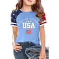 America 250 Shirt Boys Short Sleeve Crewneck Independence Day Print T ...