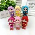 BESTSKY 5Pcs Baby Doll Toys Wool Hat Style Kids Toys Confused Doll ...