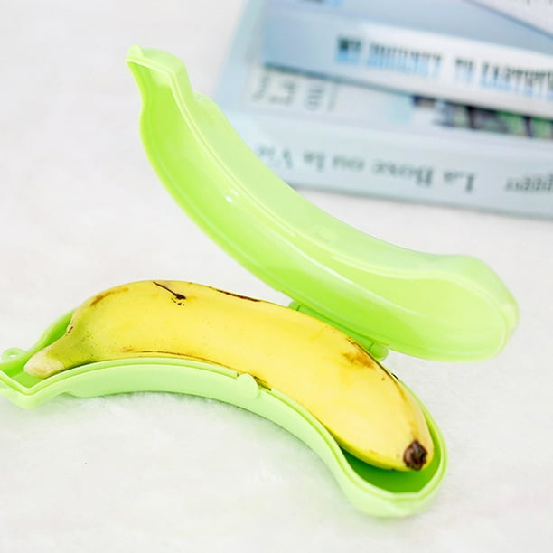 TB&W Plastic Banana Case Sealed Banana Storage Case for Travel Camping ...