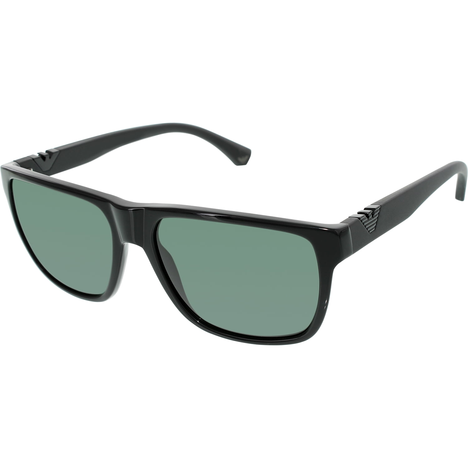 Emporio Armani Men's EA4035-501771-58 Black Square Sunglasses | Walmart ...