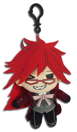 Plush - Black Butler - Grell Sublimation 3" Toys Soft Doll ge52856 ...
