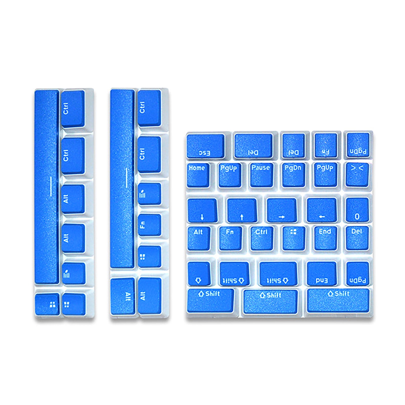 Lomubue 46 Keys Key Caps FOS Step Universal Ergonomic Wear Resistant ...