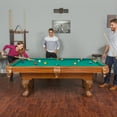 Classic Sports Brighton 87" Billiard Pool Table in Green - Walmart.com