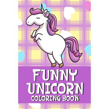 Cute Little Baby Unicorn Coloring Book: For Kids Ages 4-8 (Paperback ...