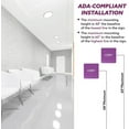 ADA CENTRAL SIGNS - 6" X6" Lobby Sign - ADA Compliant Tactile Graphics ...