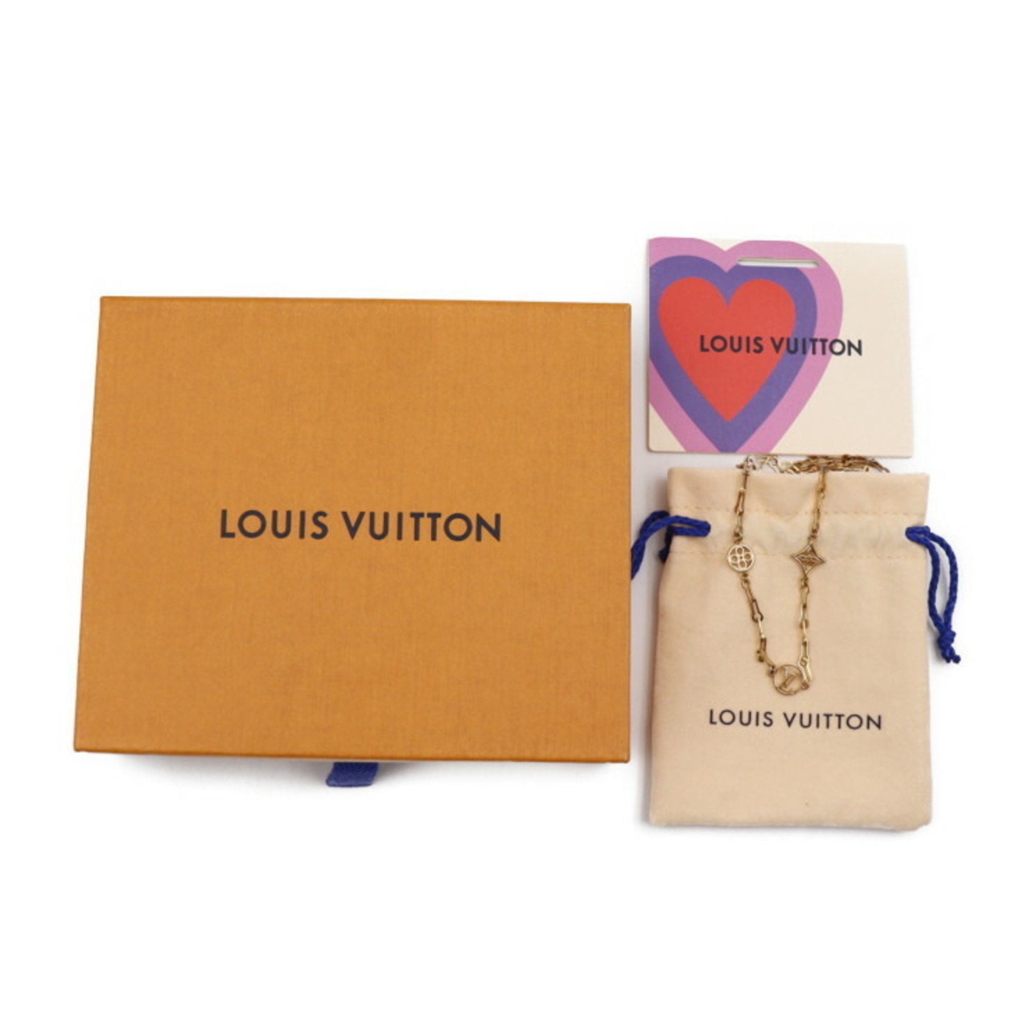 Pre-Owned LOUIS VUITTON Collier Forever Young Necklace Pre-Owned LOUIS VUITTON Collier Forever Young Necklace
