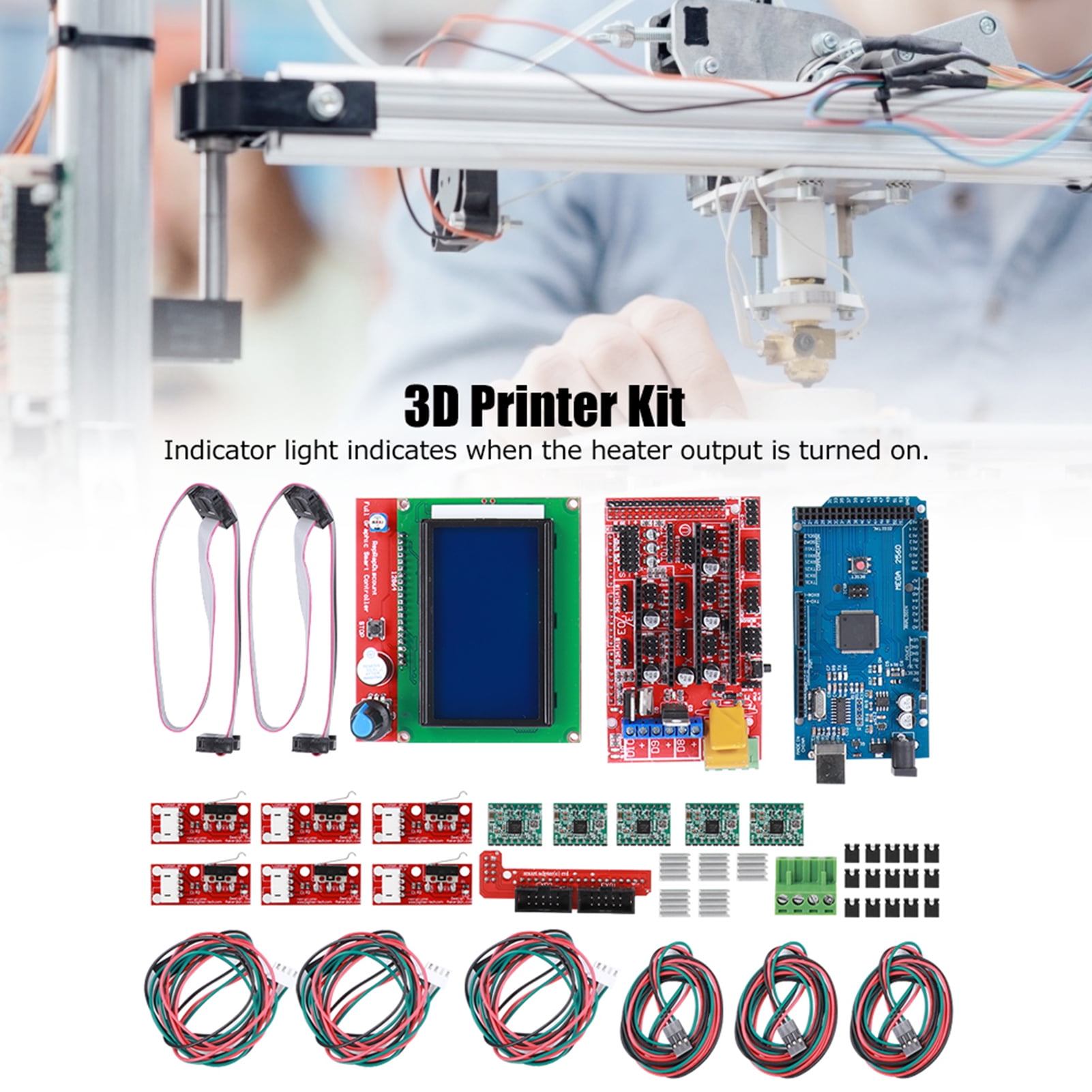Módulo apto para Reprap, kit de impresora 3D RAMPS Accesorio para kit ...