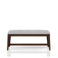 Backless Dining Chairs Upholstered, Century Modern Kitchen Chairs Set ...