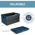 Free Shipping! CleverMade 3 Pack Stackable Collapsible Storage Bin No ...