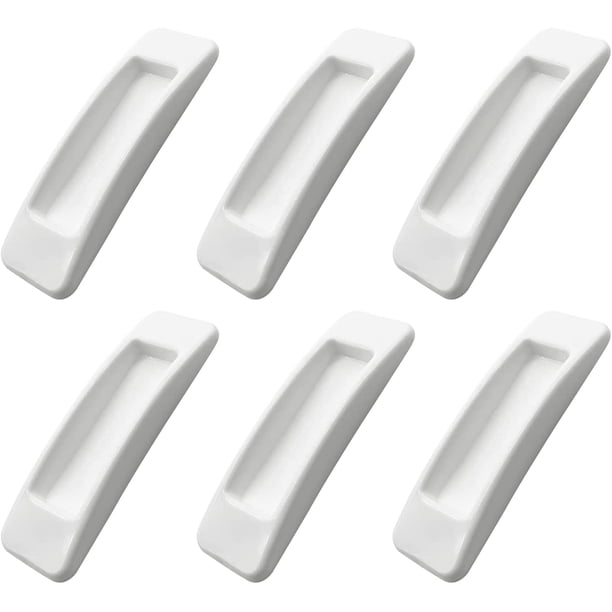 6 Pack Self Adhesive Sliding Door Handles with Double Sided Adhesive ...