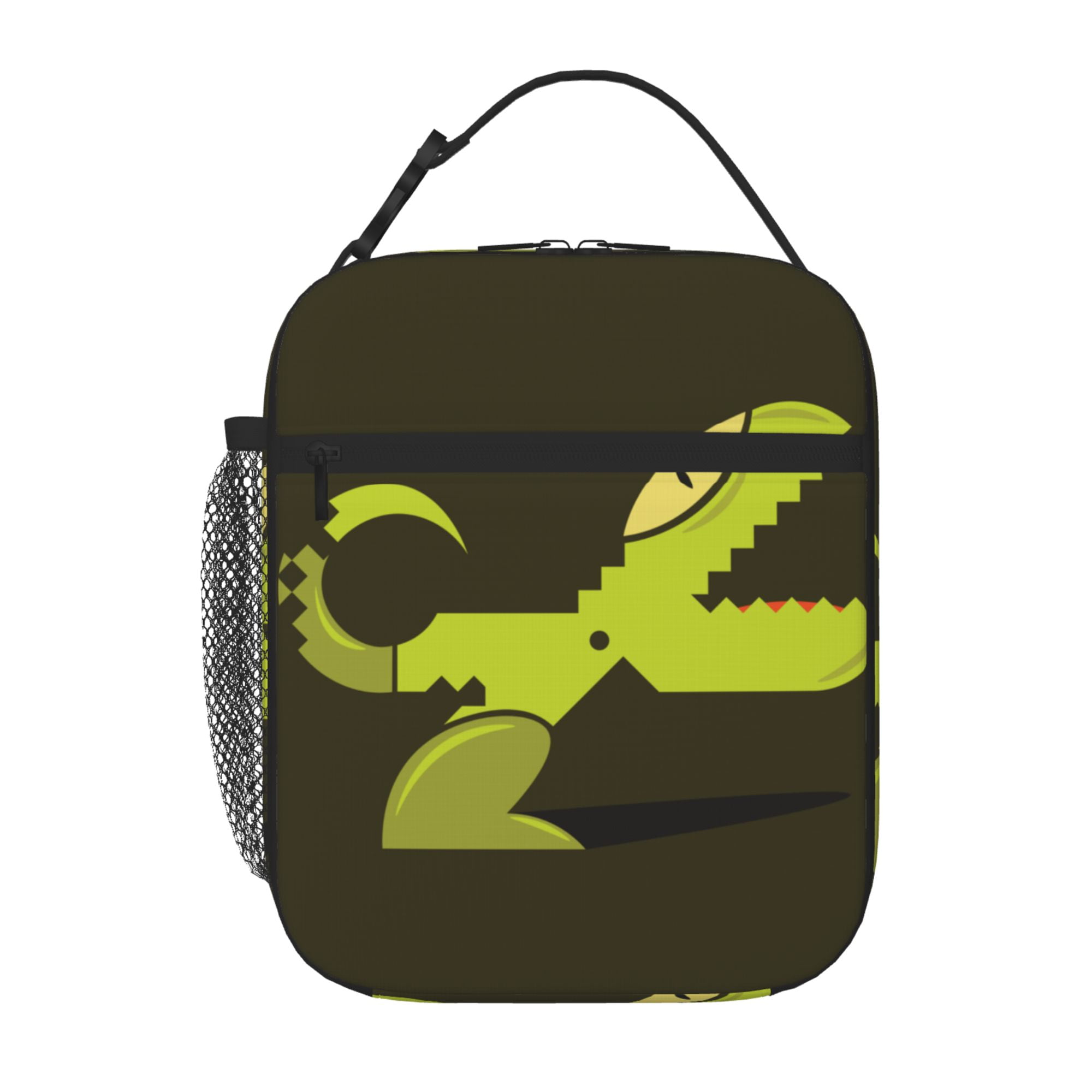 TEQUAN Portable Lunch Bag, Cartoon Prehistoric Reptile Dinosaur Pattern ...