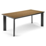 OFM Model LIB3672 36" x 72" Multi-Purpose Library Table, English Oak ...
