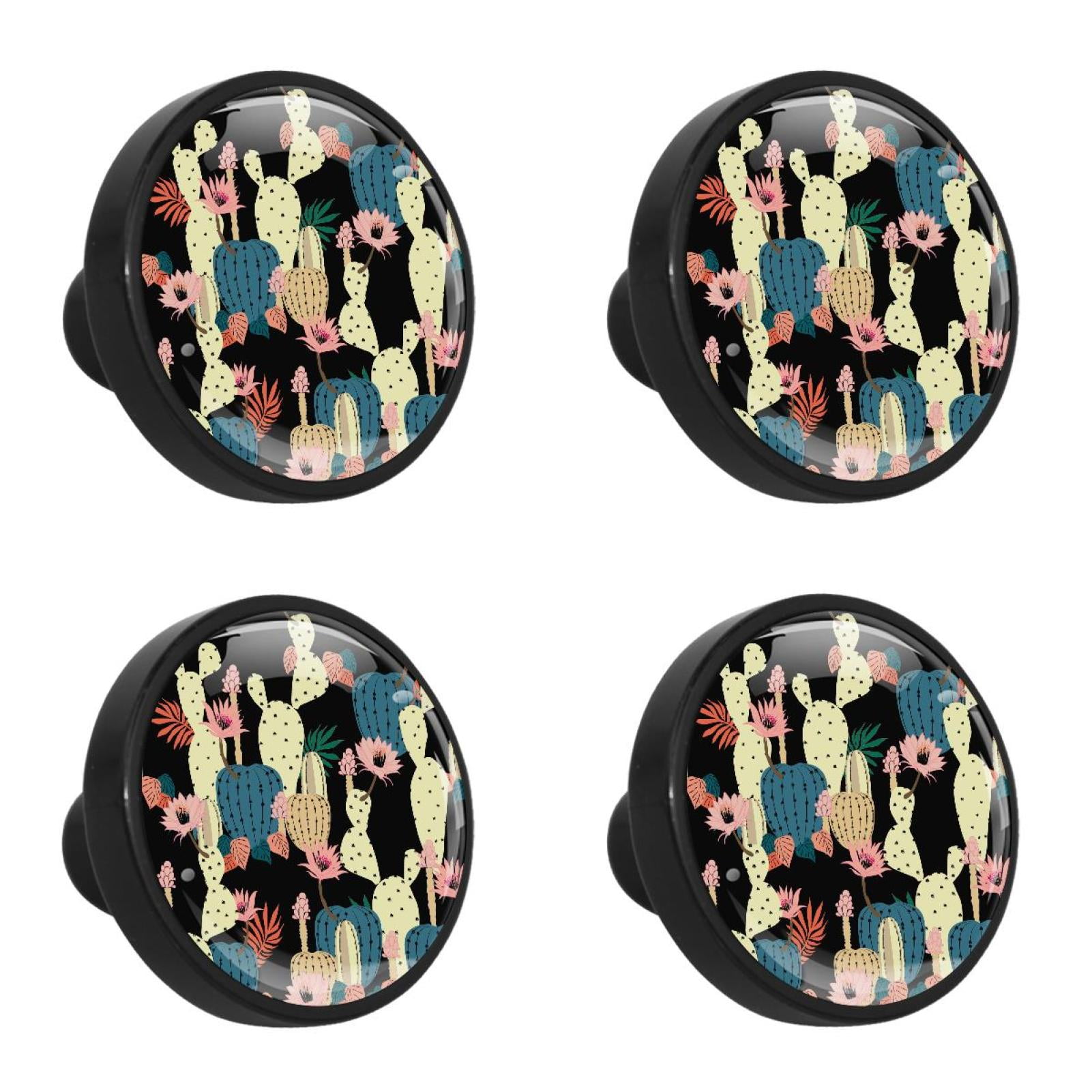 4 Pcs Cactus Knobs for Kitchen Cabinet Cupboard Dresser Bookcase Drawer ...