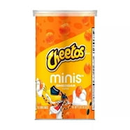 Cheetos Brand Minis Flamin’ Hot Cheese Flavored Canister, 3.625 oz ...