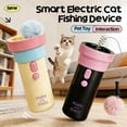 Electric Cat Wand Toy with Telescopic Rope, Interactive Cat Toys for ...